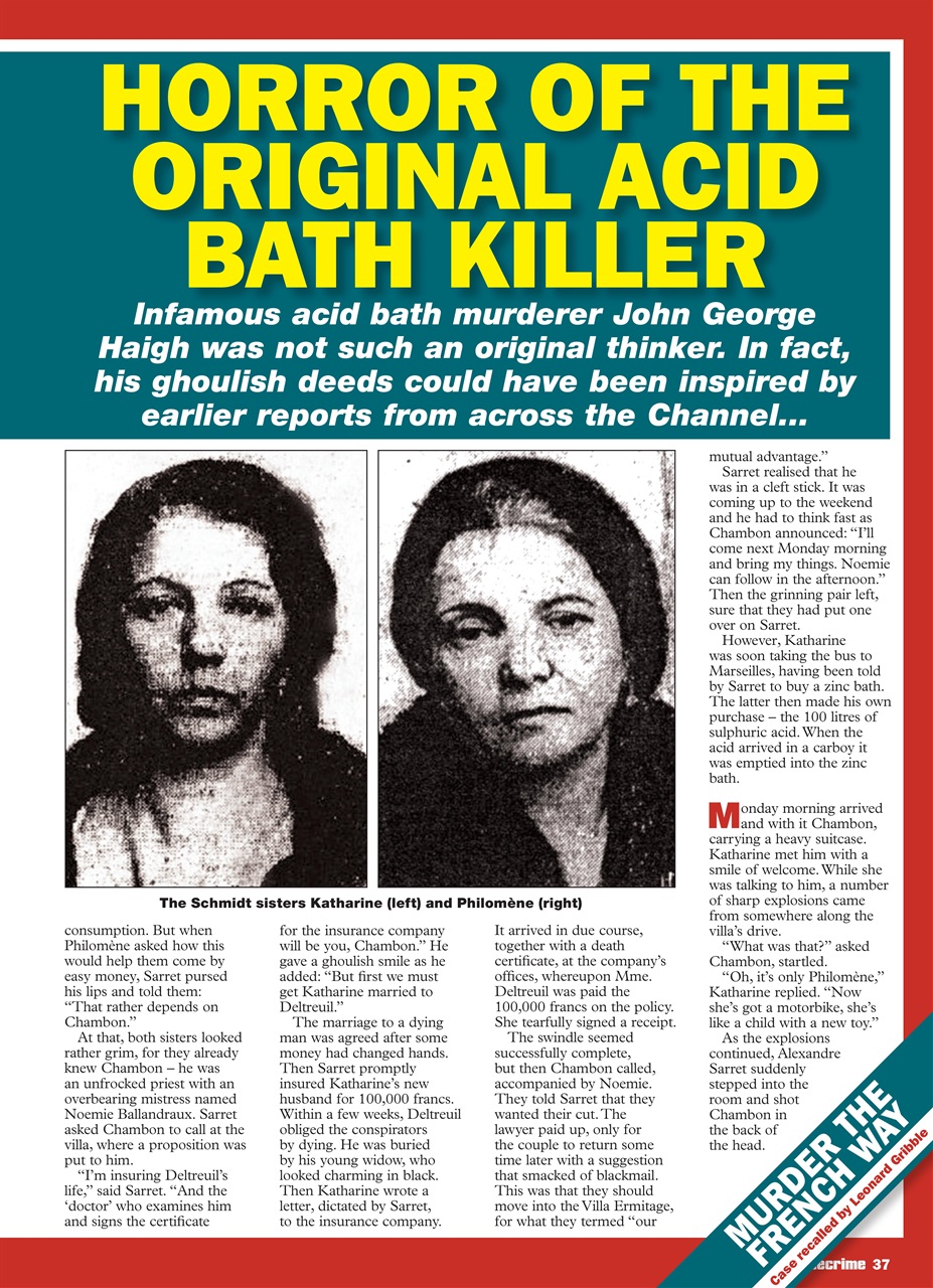 True Crime Magazine - True Crime November 2022 Back Issue