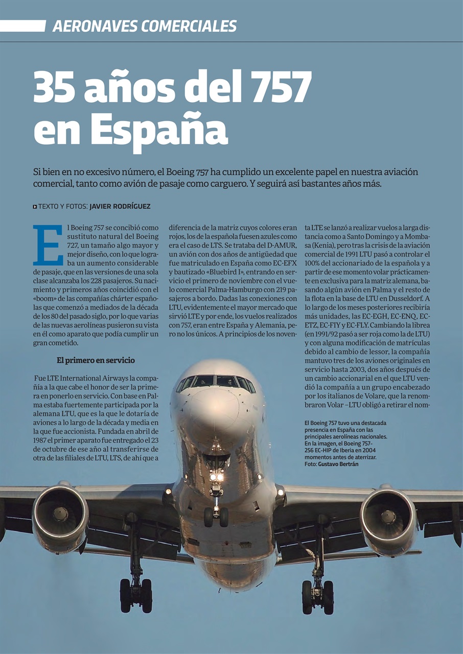 Avion Revue Internacional Magazine - Número 485 Back Issue