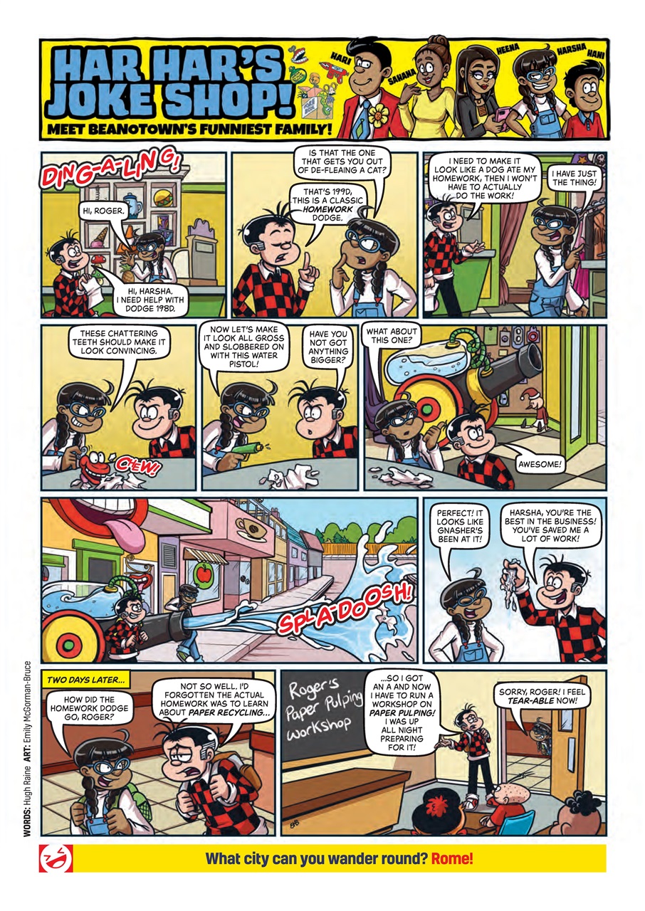Beano Magazine - 05/11/2022 Back Issue