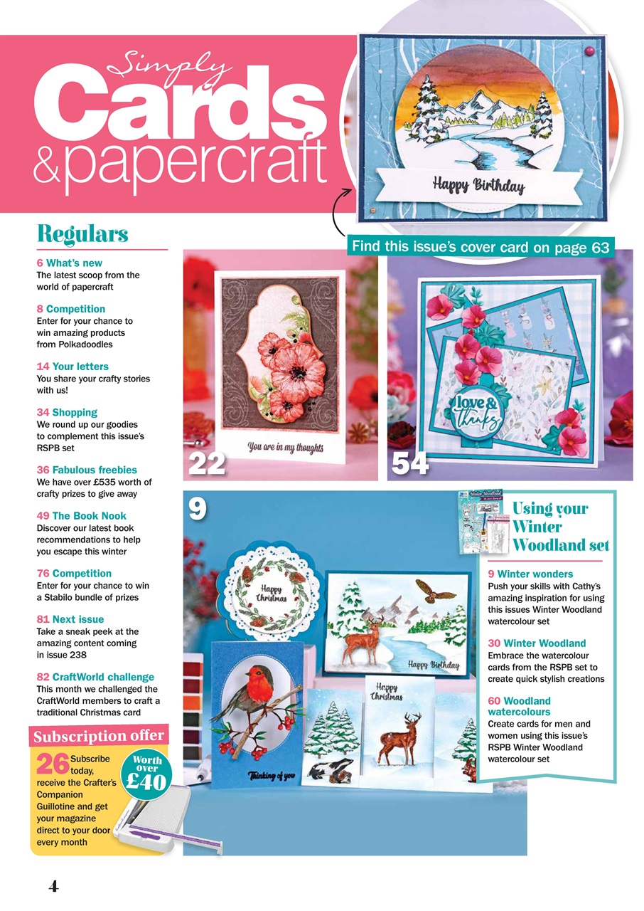 Simply Cards & Papercraft Magazine - Issue 237 Back Issue