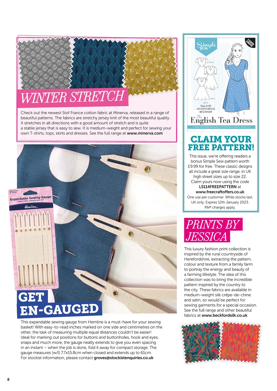 Love Sewing Magazine - Issue 114 Back Issue
