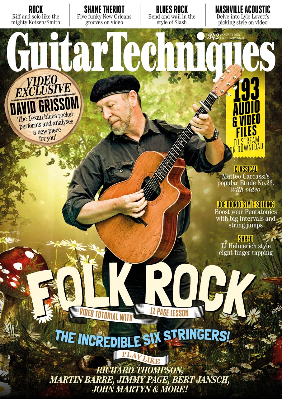 Guitar Techniques Magazine - January 2023 Back Issue