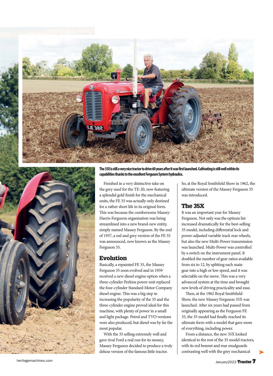 Tractor & Farming Heritage Magazine - Jan-23 Back Issue
