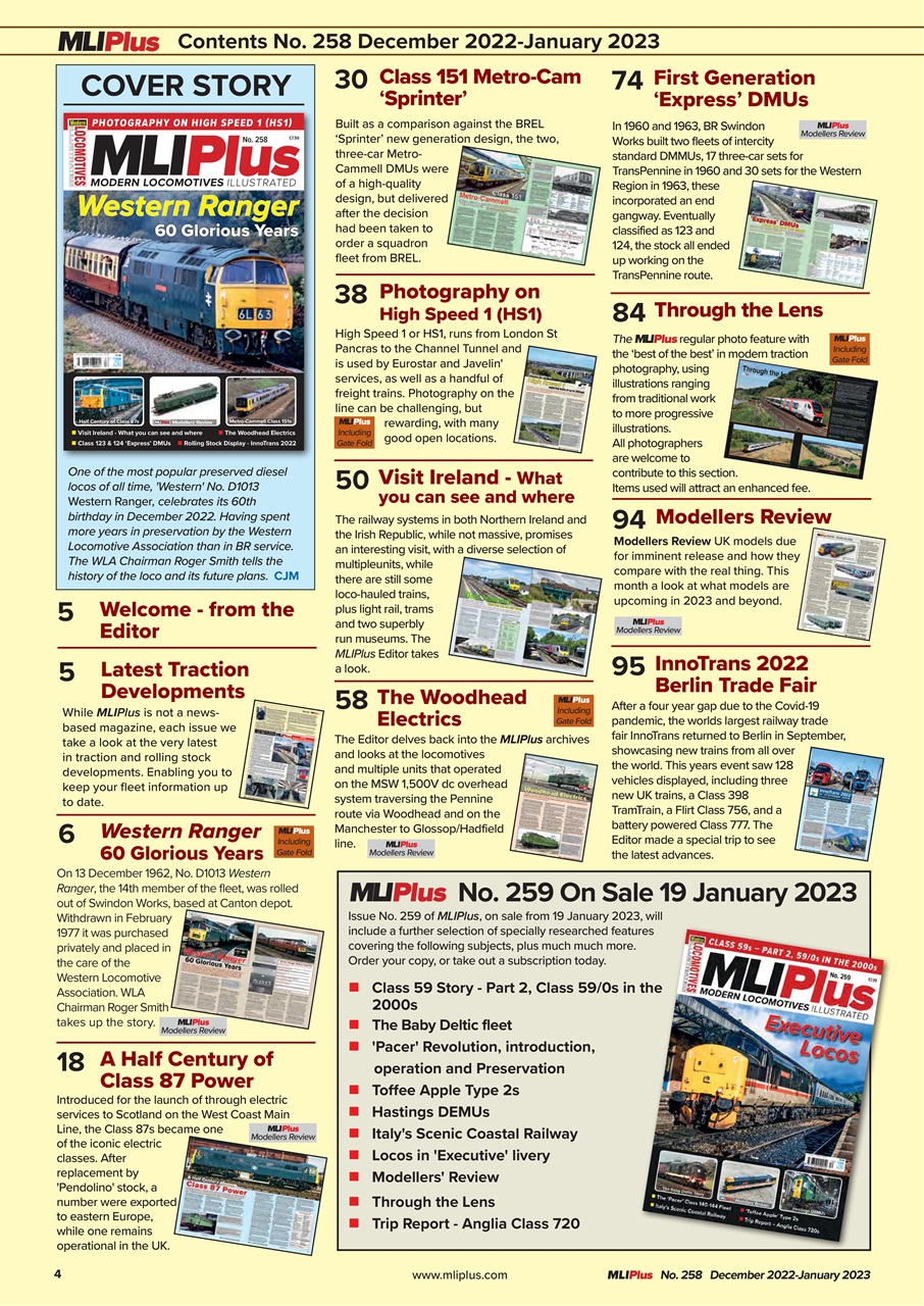 MLI Plus Magazine - Issue 258 Back Issue