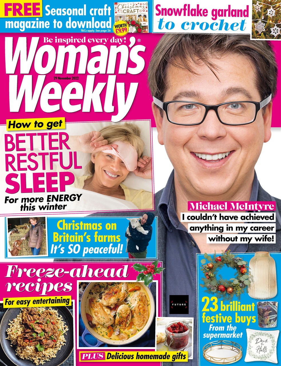 Woman's Weekly Magazine - 29-Nov-2022 Back Issue