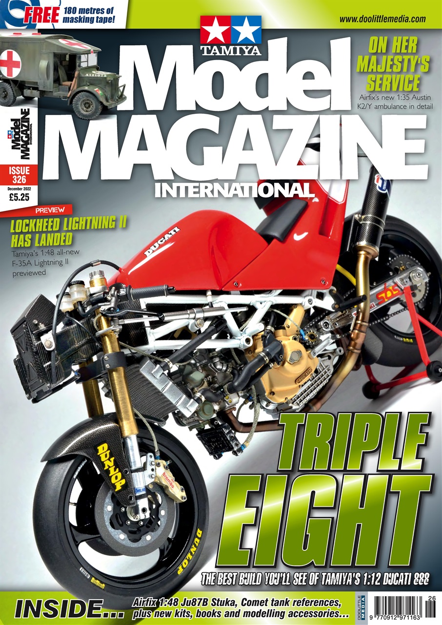 Tamiya Model Magazine - 326 Back Issue
