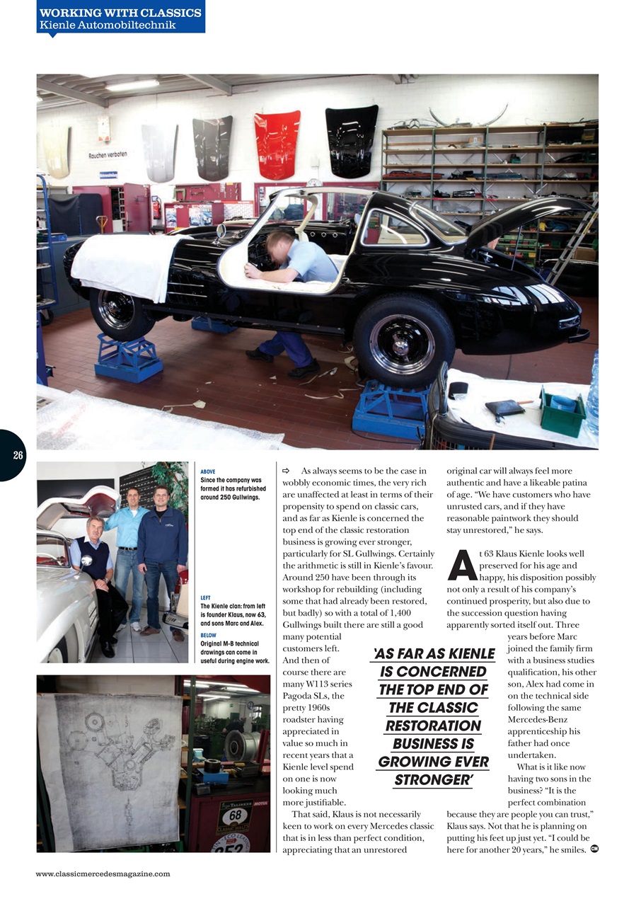 Classic Mercedes Magazine - Issue 1 Back Issue