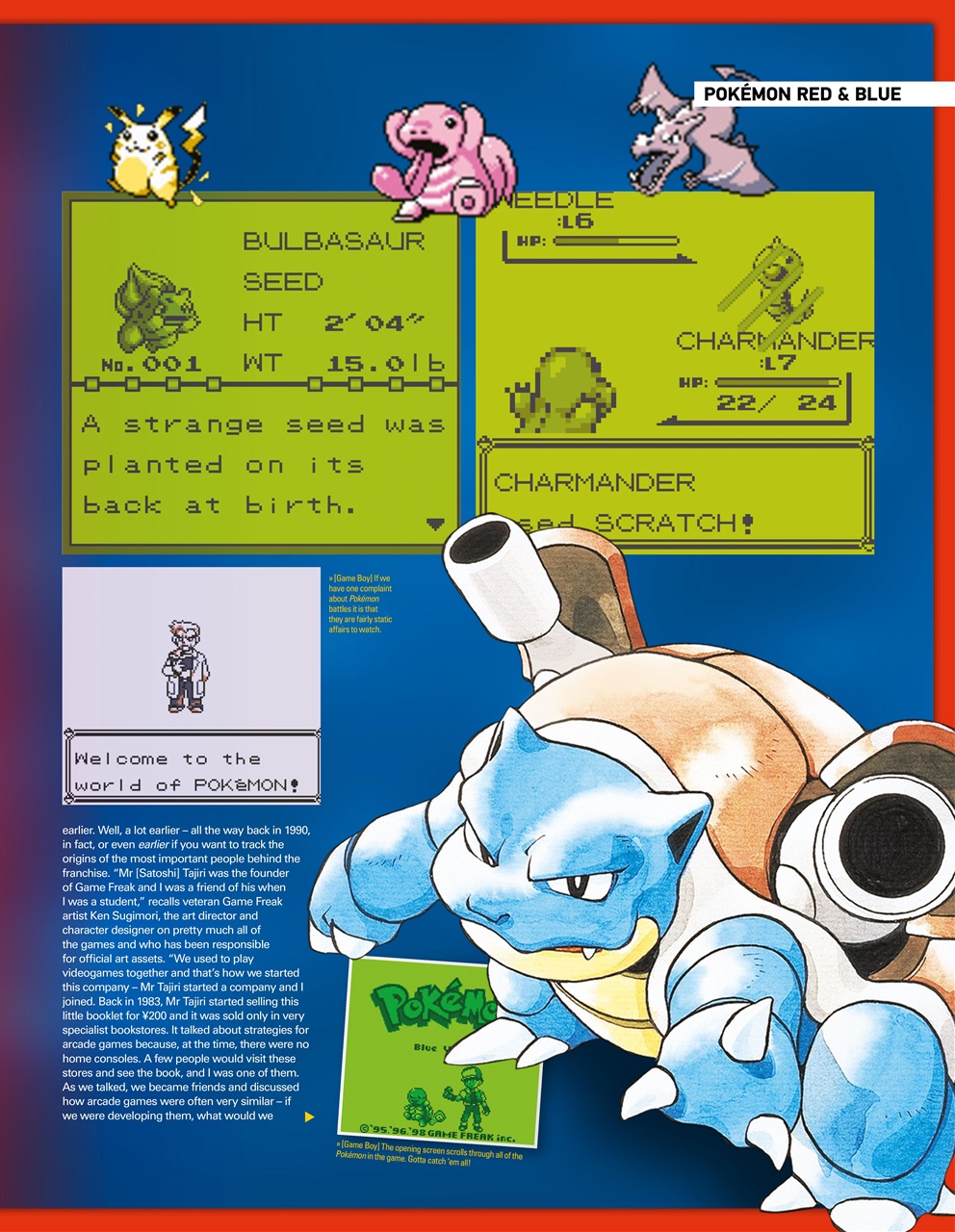 Gaming Bookazine - The Story of Pokémon Fourth Edition Back Issue