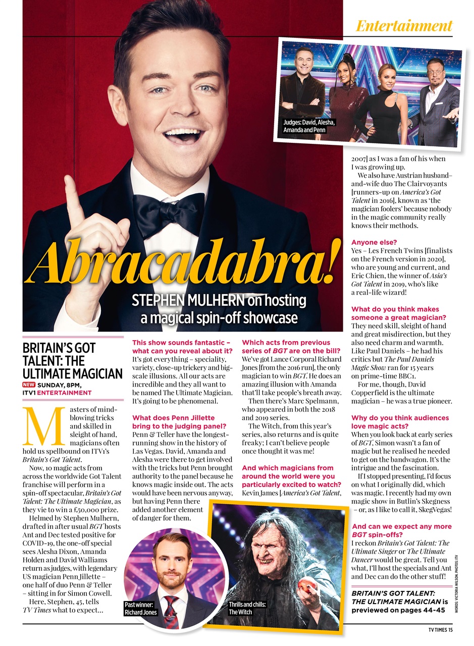 TV Times Magazine - 17-Dec-2022 Back Issue