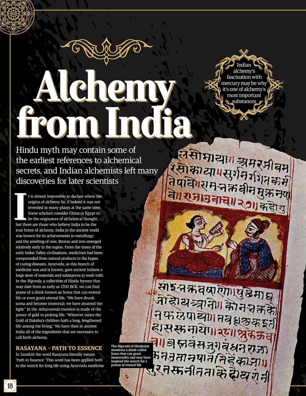 About History Bookazine - History of Alchemy Fourth Edition Back Issue