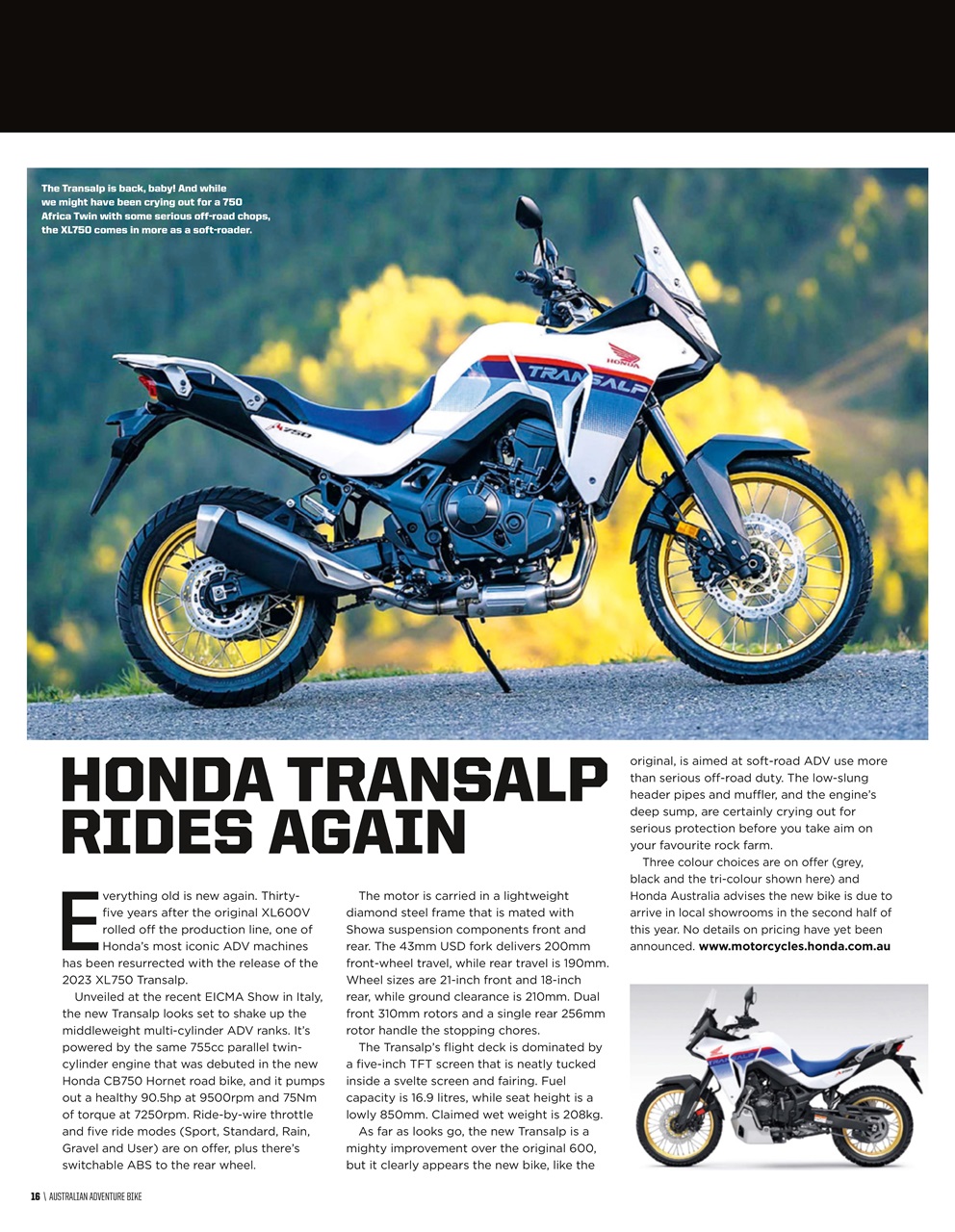 Australian Adventure Bike Magazine - 18 Back Issue