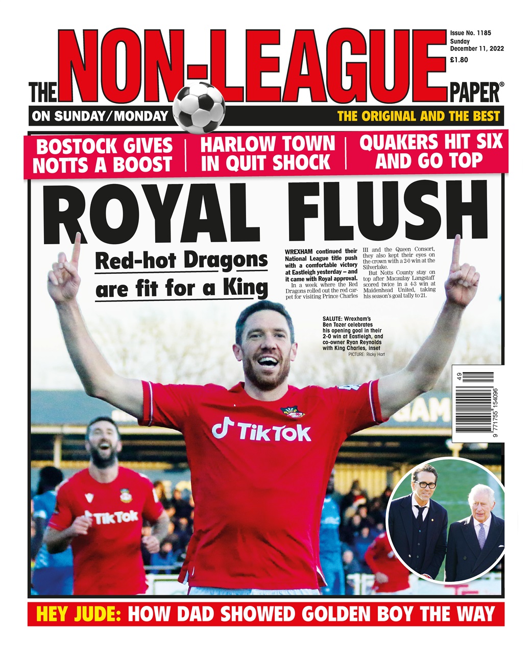 The Non-League Football Paper Magazine - 11 Dec 2022 Back Issue