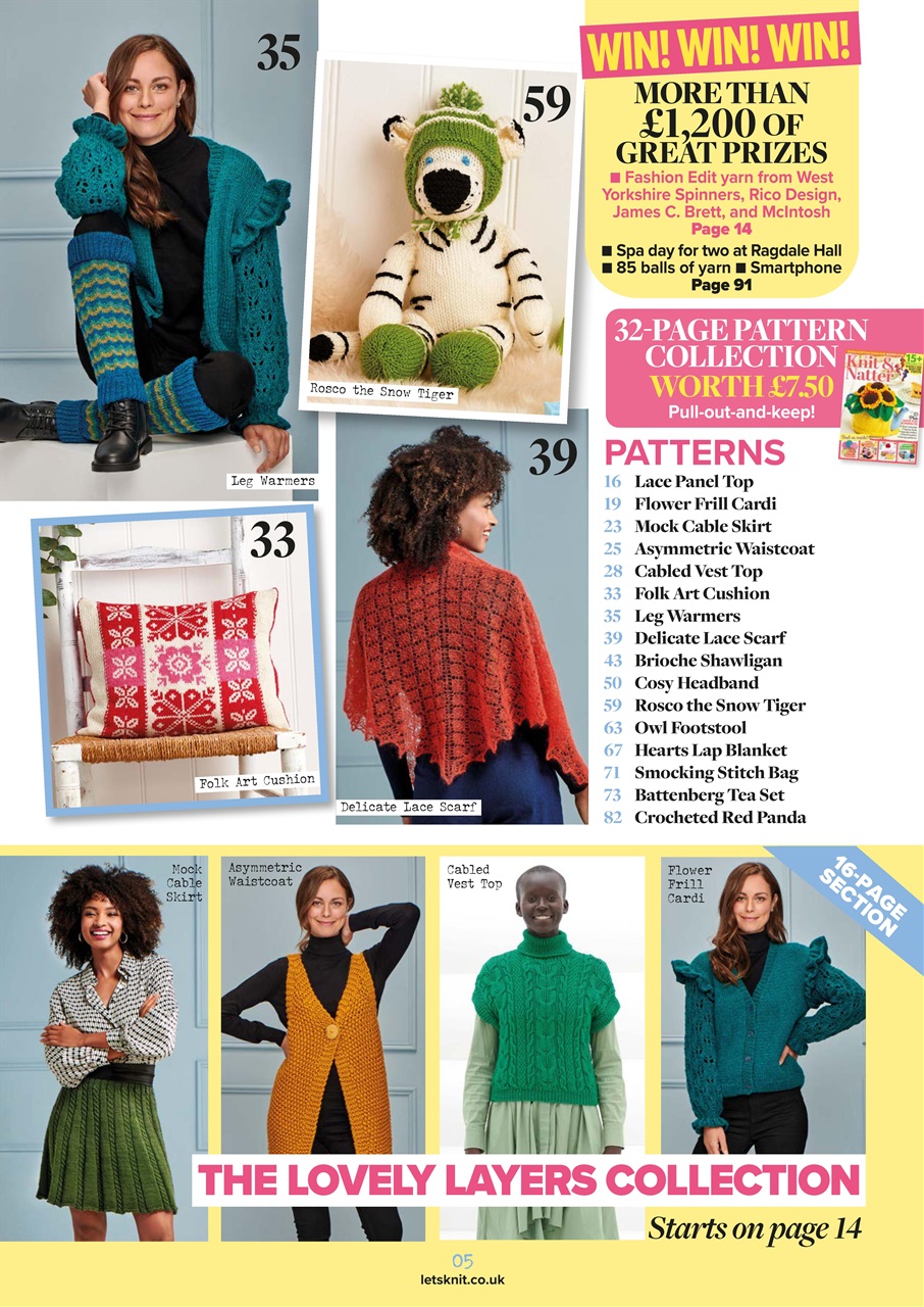 Let's Knit Magazine - Jan-23 Back Issue