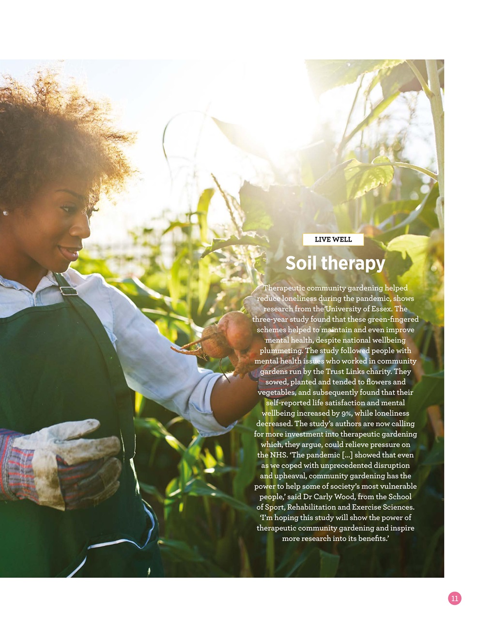 Liz Earle Wellbeing Magazine - FREE Sample Issue Special Issue