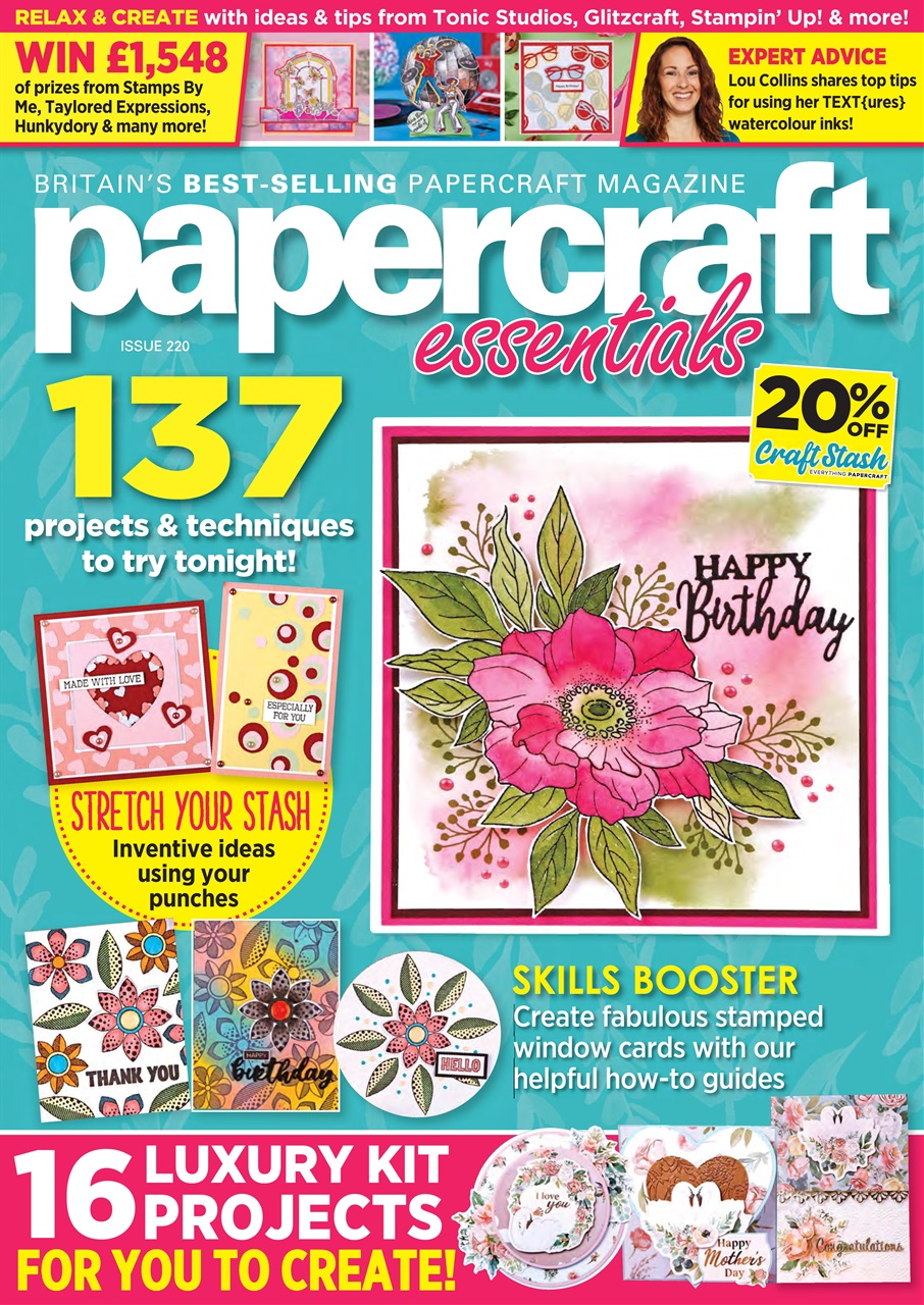Papercraft Essentials Magazine - Issue 220 Back Issue Papercraft Essentials Magazine - Issue 220 Back Issue