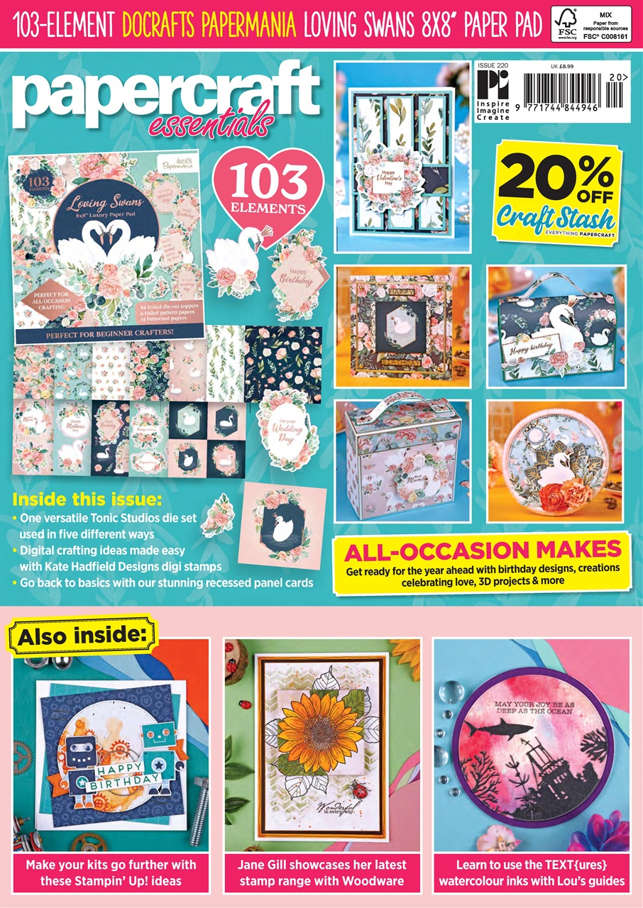 Papercraft Essentials Magazine - Issue 220 Back Issue Papercraft Essentials Magazine - Issue 220 Back Issue