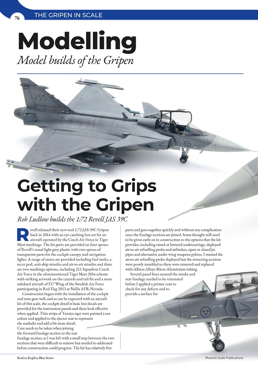 Phoenix Digital Bookshop - SAAB JAS 39 Gripen Back Issue