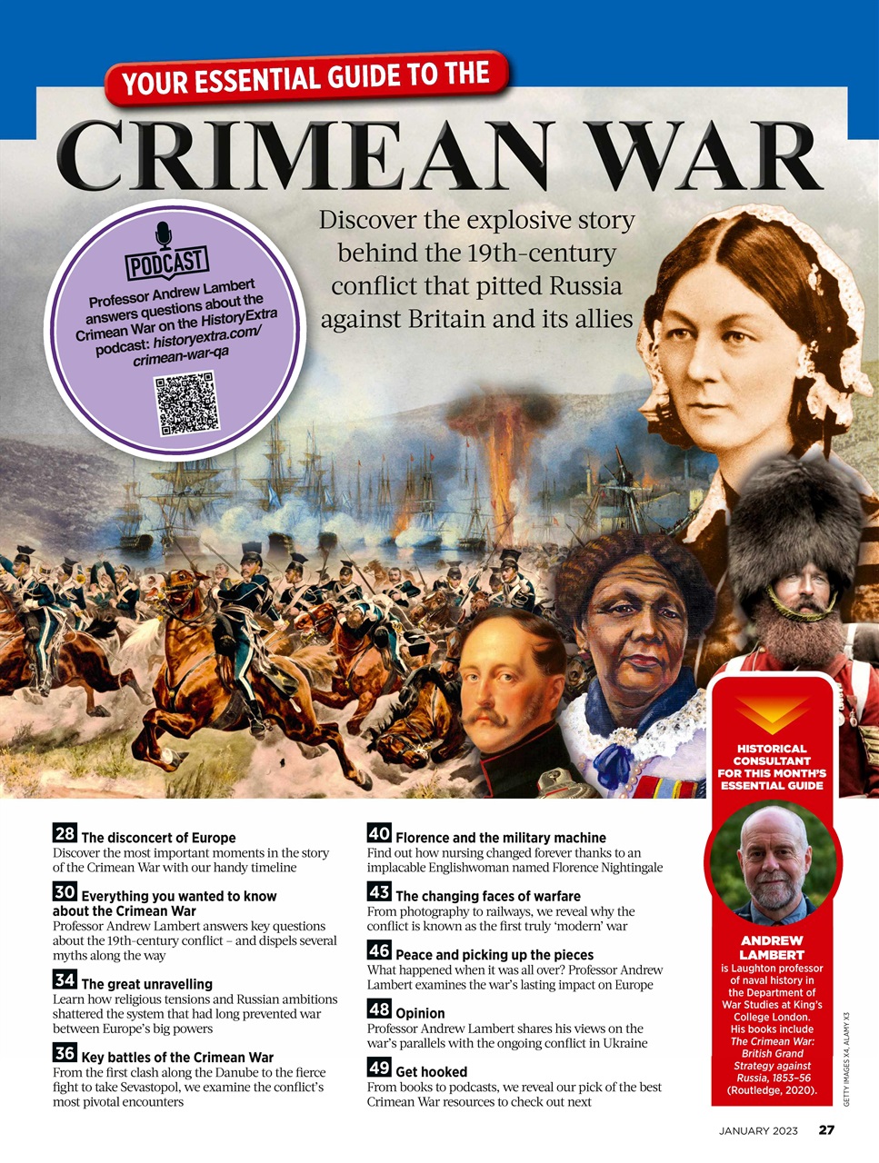 Bbc History Revealed Magazine January 2023 Back Issue