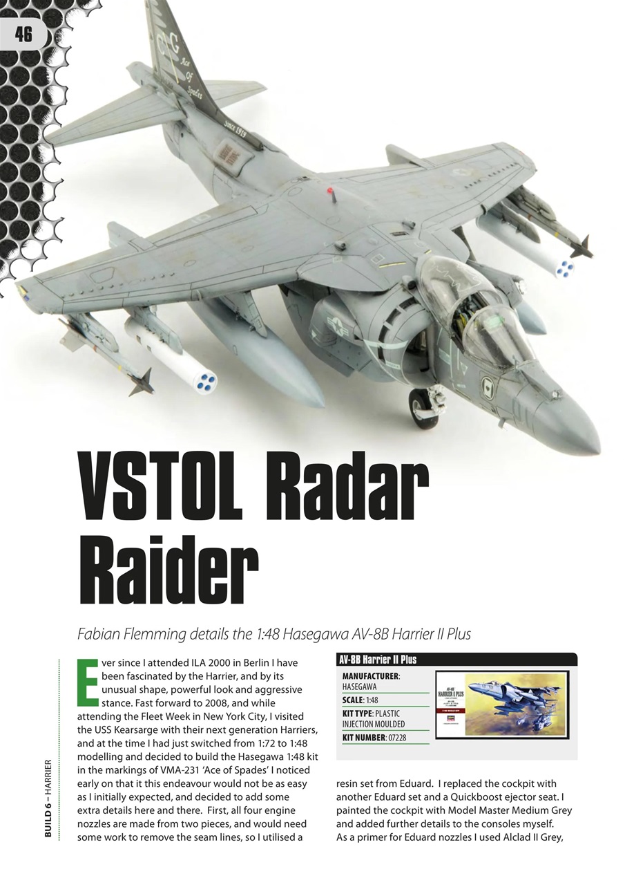 Model Aircraft Magazine - MAE-05 Harrier Back Issue