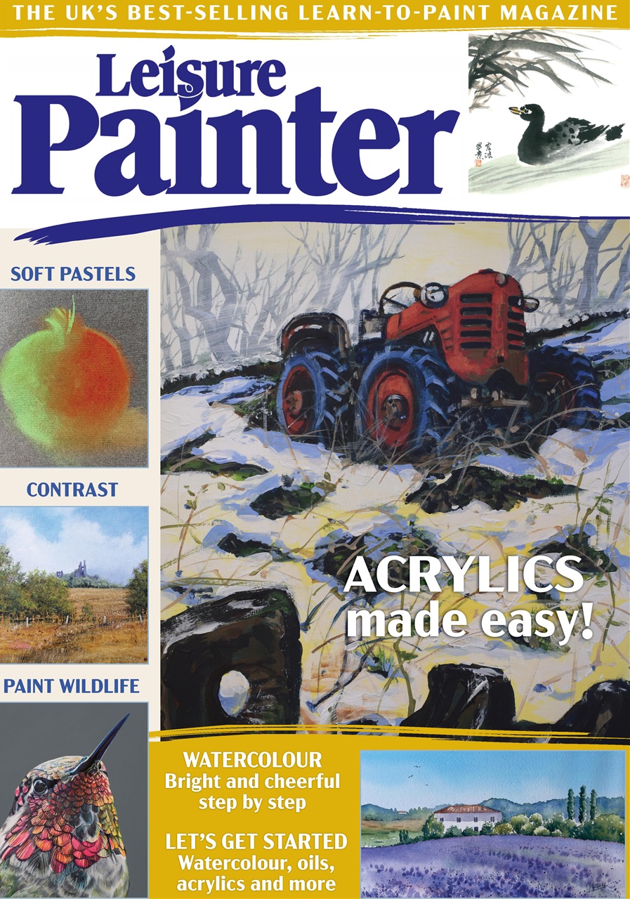 Leisure Painter & The Artist Magazine - FREE Sample Issue Special Issue