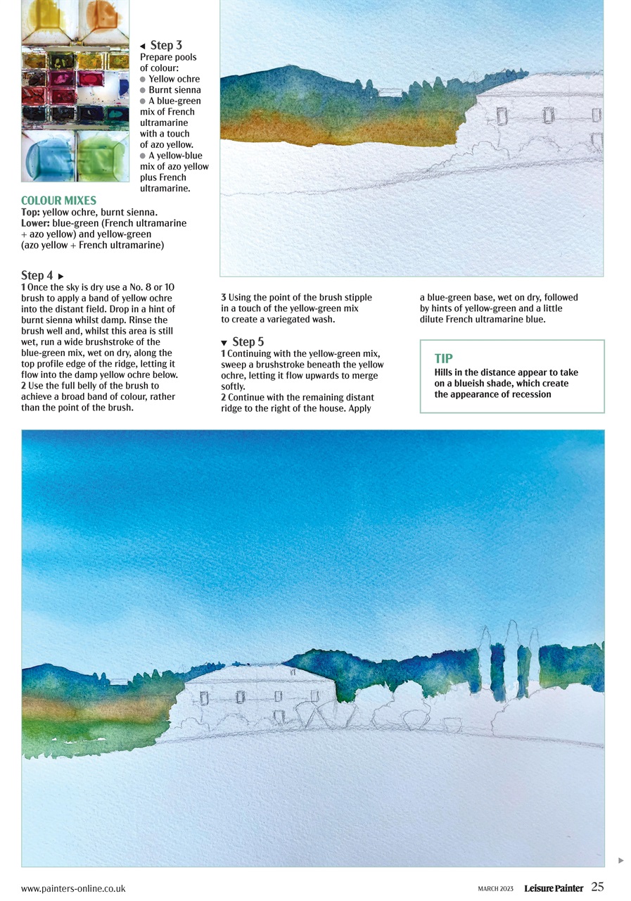 Leisure Painter & The Artist Magazine - FREE Sample Issue Special Issue