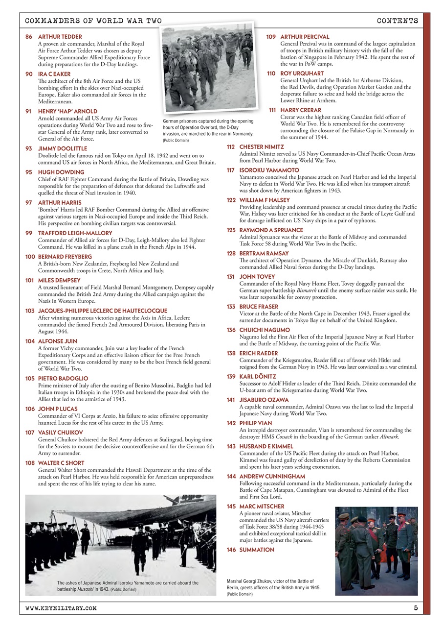 Britain at War Magazine - Commanders of World War Two Special Issue
