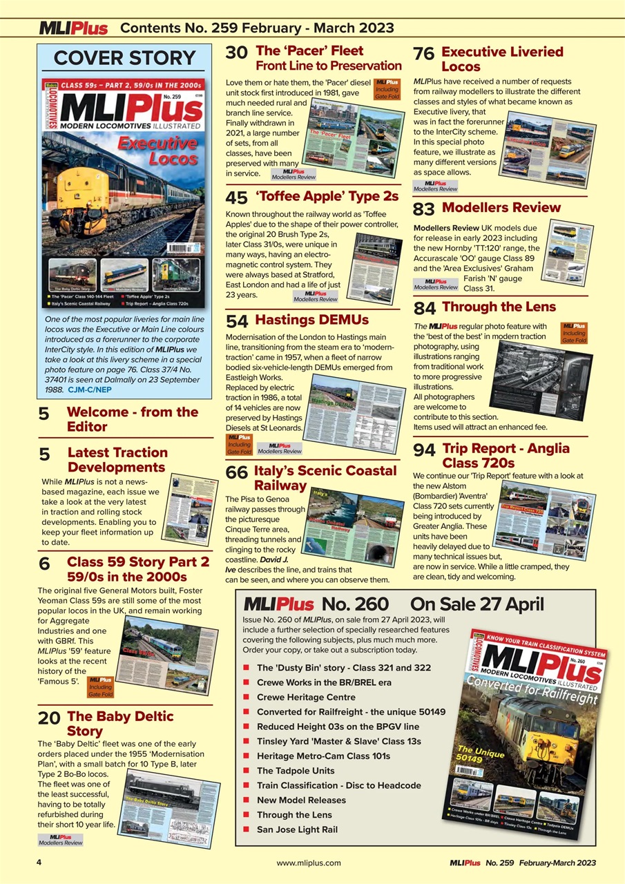 MLI Plus Magazine - Issue 259 Back Issue