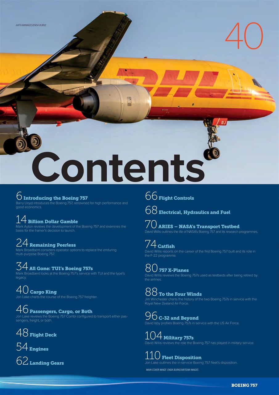 Aviation Specials Magazine - Boeing 757 Back Issue