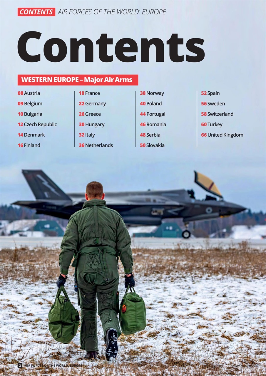 Combat Aircraft Journal Magazine - AirForces of the World Europe ...