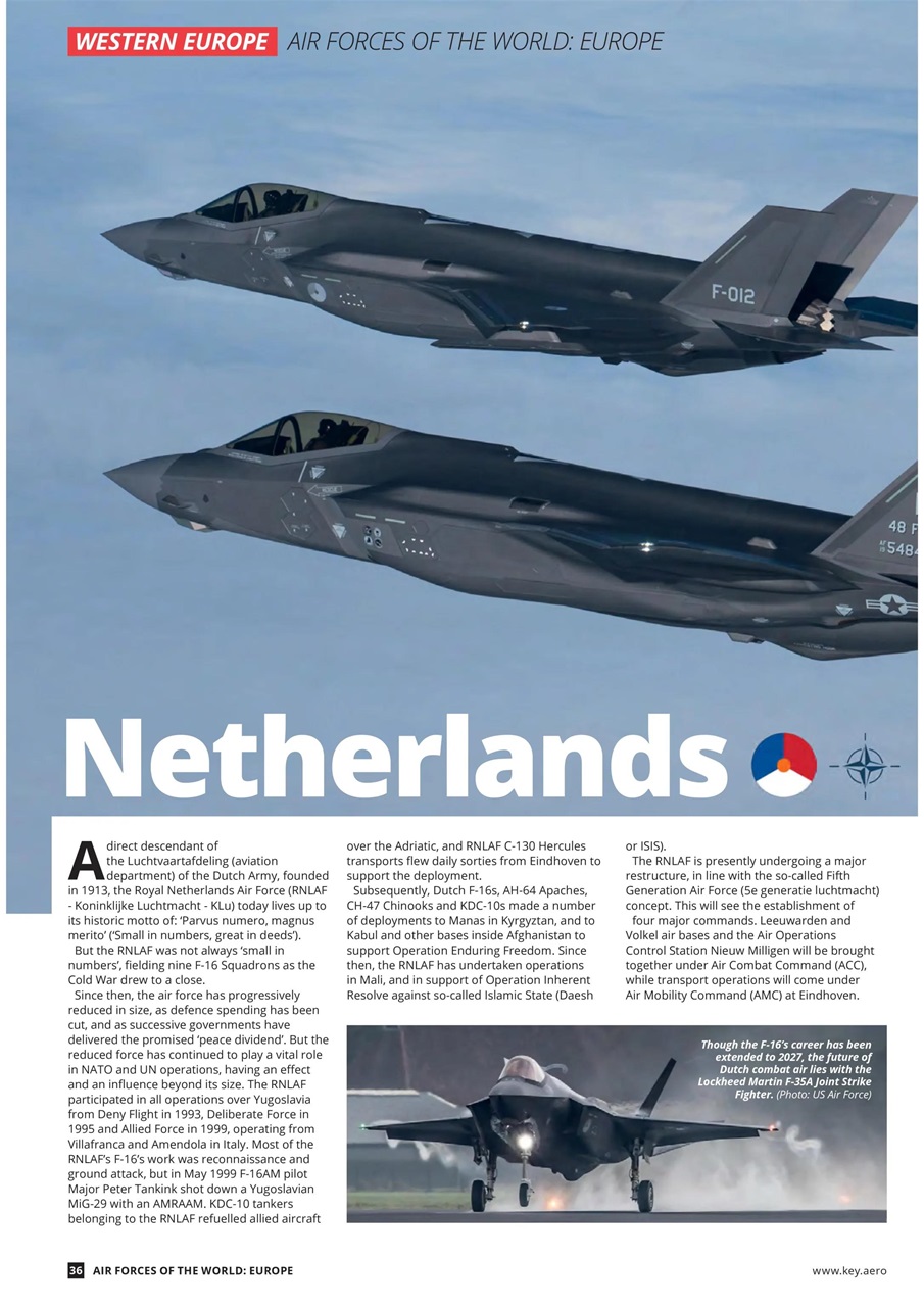 Combat Aircraft Journal Magazine - AirForces of the World Europe ...