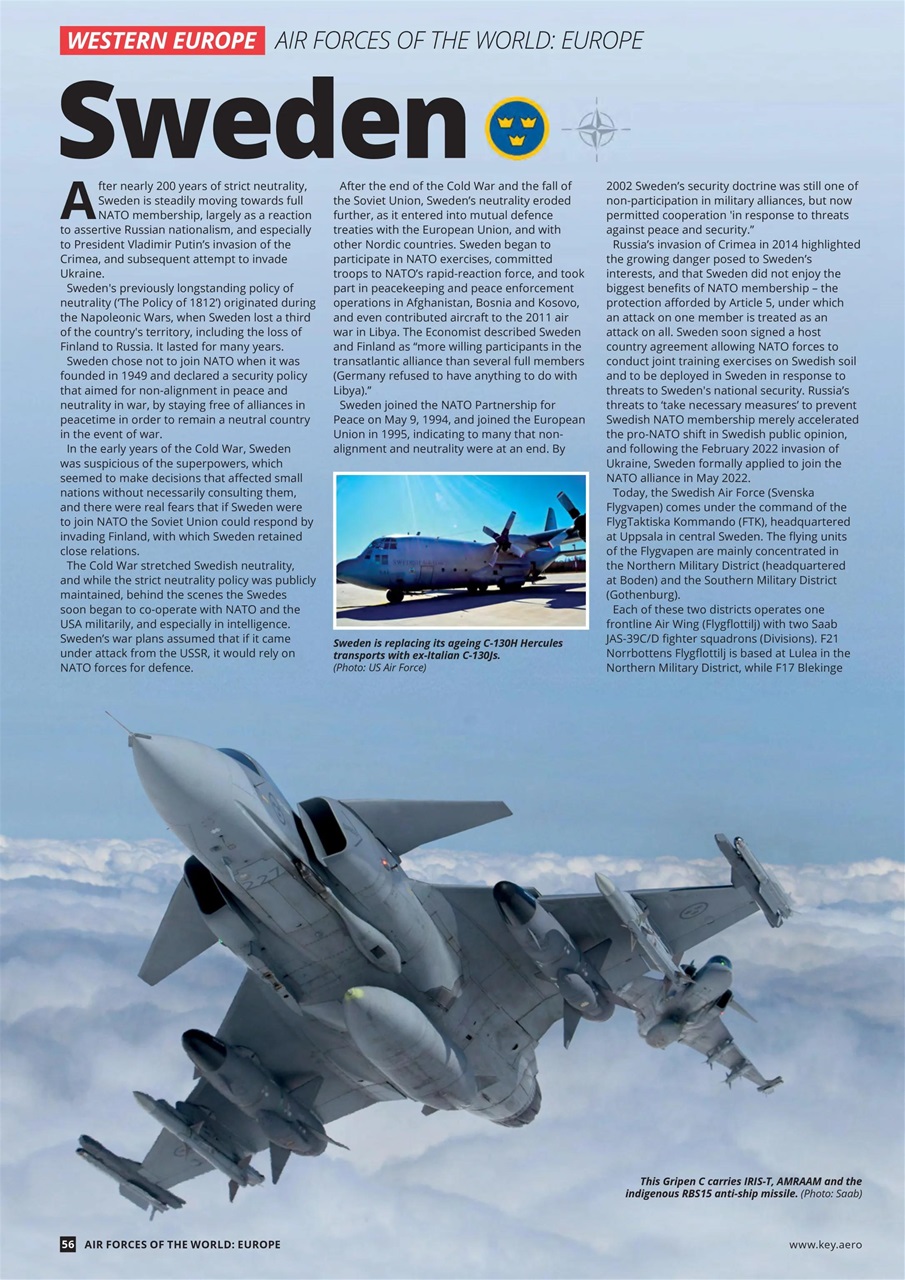 Combat Aircraft Journal Magazine - AirForces of the World Europe ...
