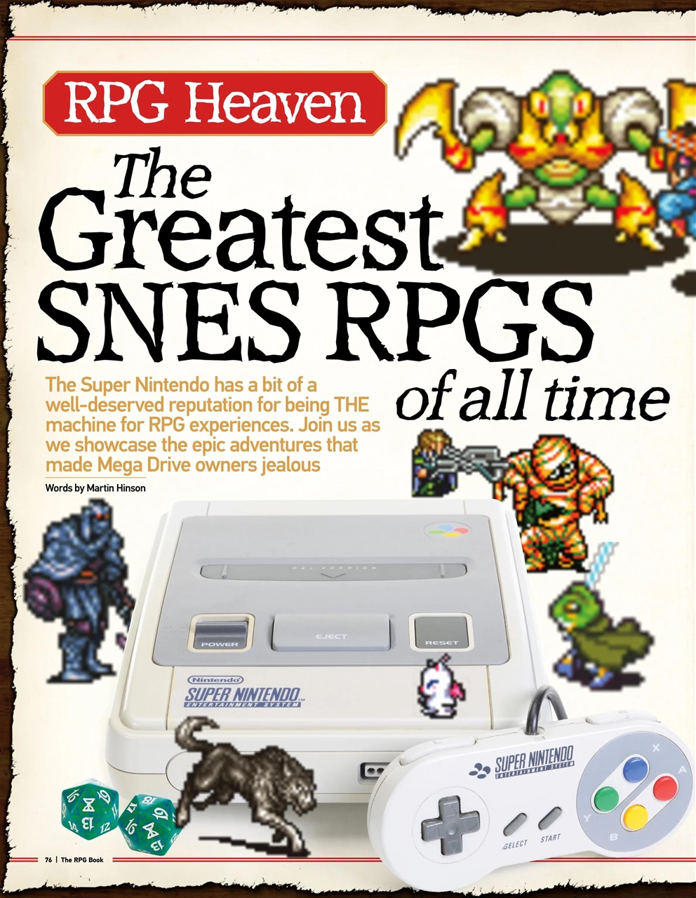Gaming Bookazine - Retro Gamer Presents: The Ultimate RPG Handbook ...