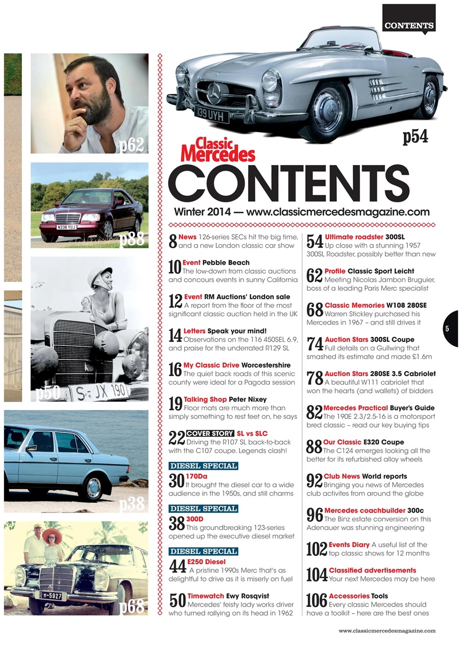 Classic Mercedes Magazine - Issue 10 Back Issue