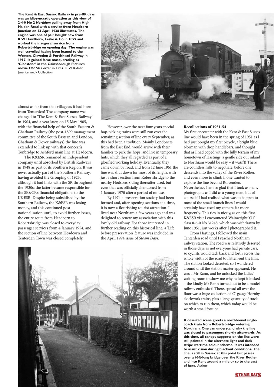 Steam Days Magazine - March 2023 Back Issue