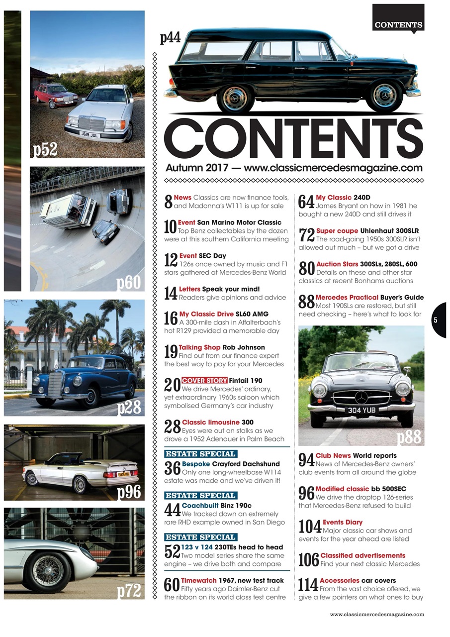 Classic Mercedes Magazine - Issue 21 Back Issue