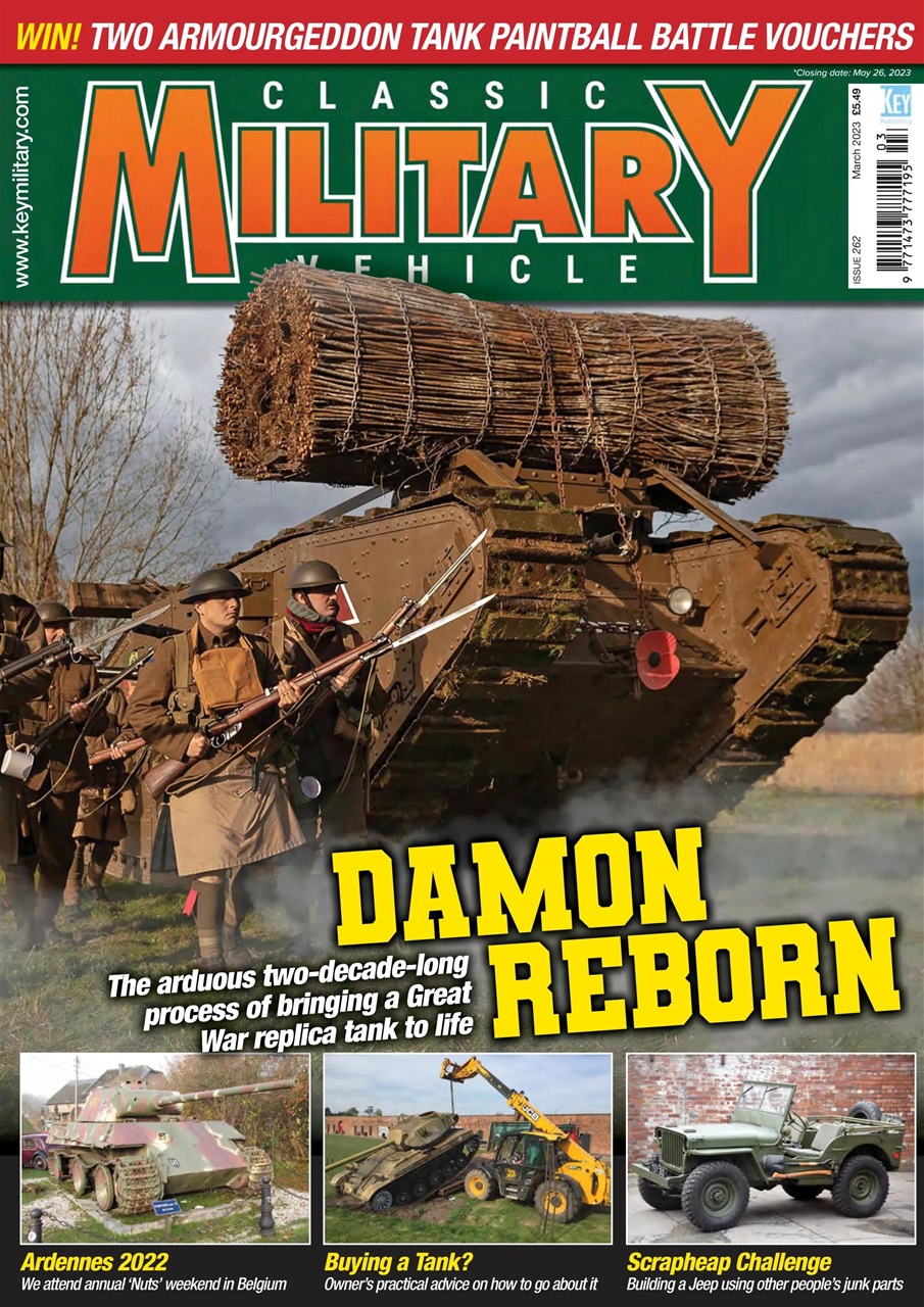 Classic Military Vehicle Magazine - March 2023 Back Issue