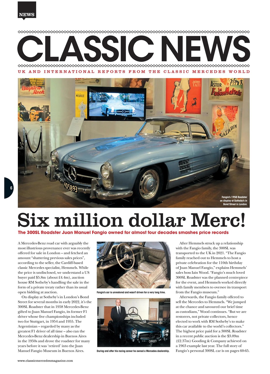 Classic Mercedes Magazine - Issue 39 Back Issue