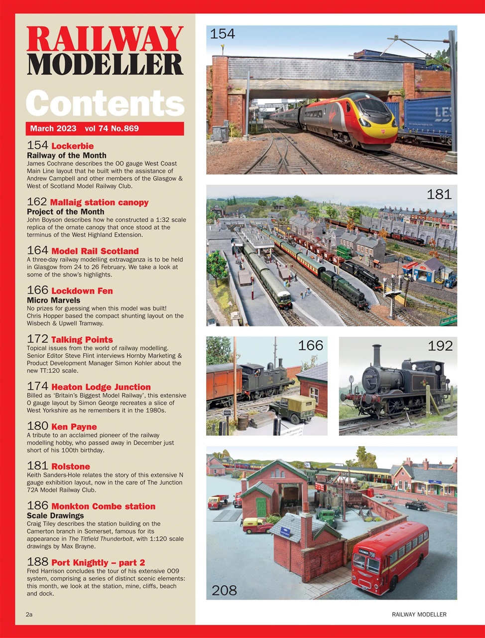 Railway Modeller Magazine - March 2023 Back Issue