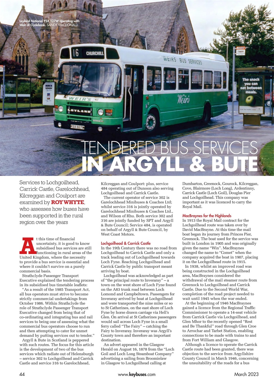 Buses Magazine - March 2023 Back Issue