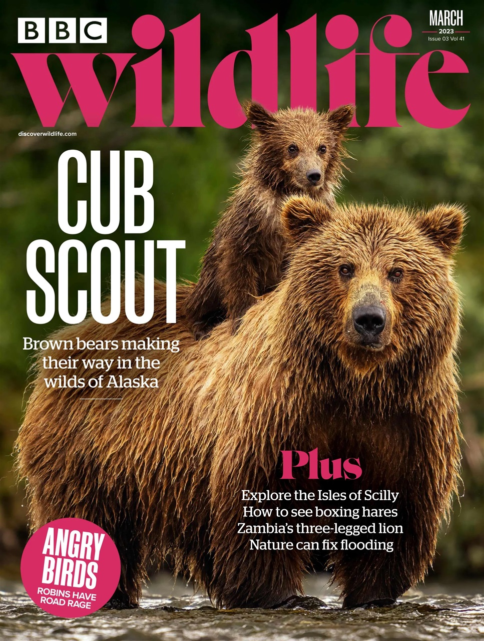 BBC Wildlife Magazine - March 2023 Back Issue