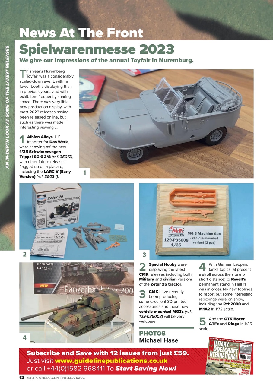 Military Modelcraft International Magazine - March 2023 Back Issue