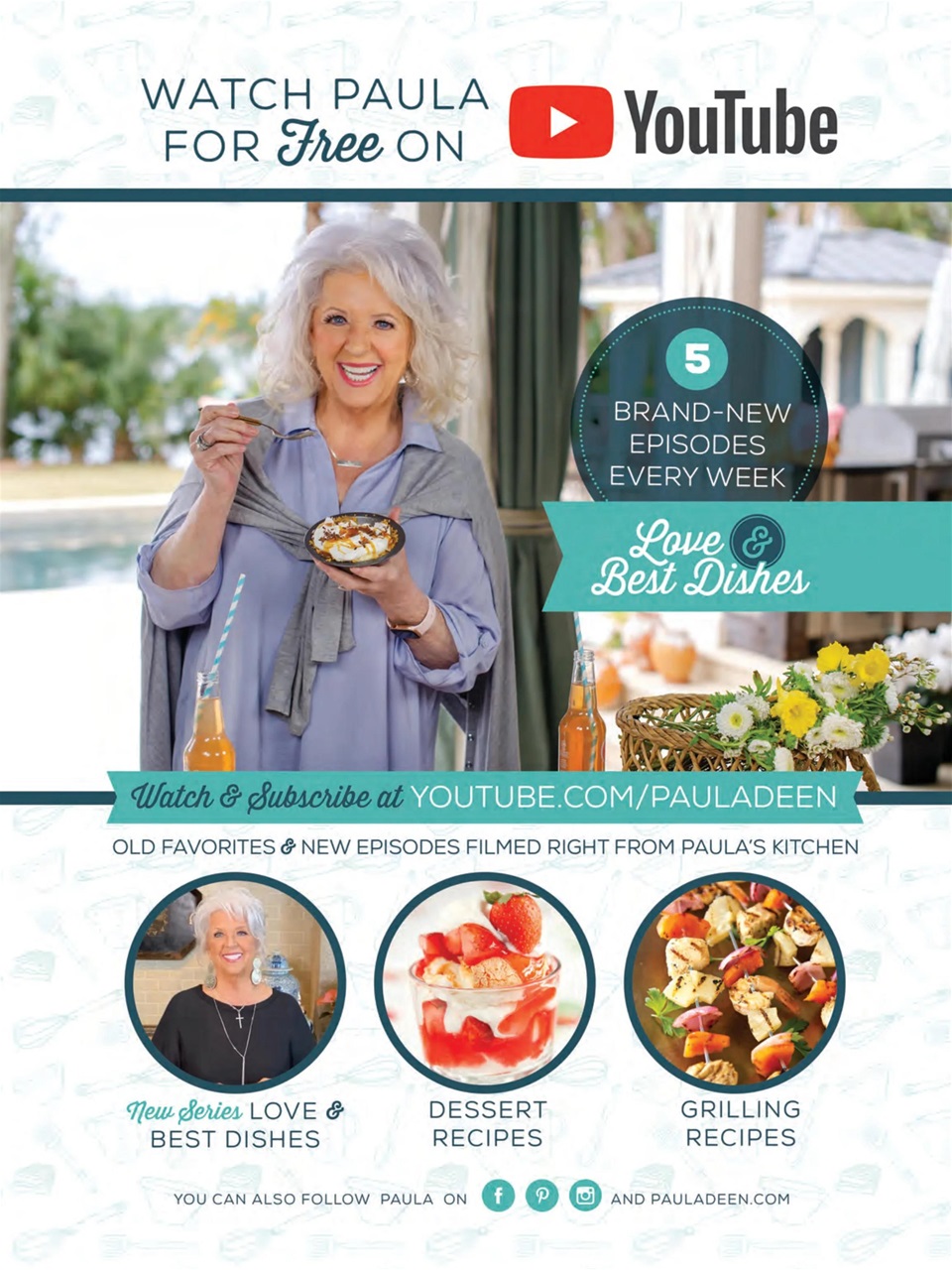 Cooking with Paula Deen Magazine - Potluck Dishes 2022 Special Issue
