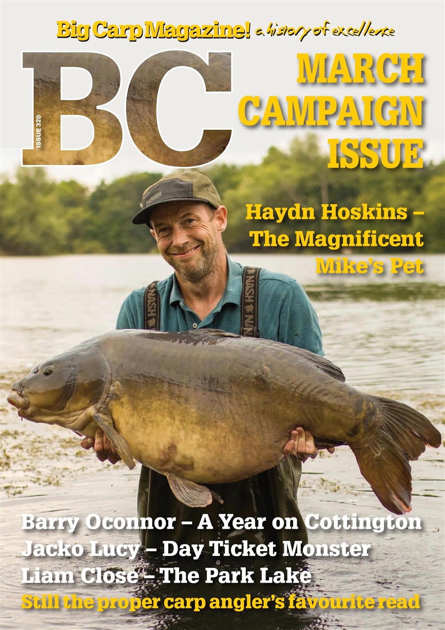 Big Carp Magazine - Big Carp 320 Back Issue