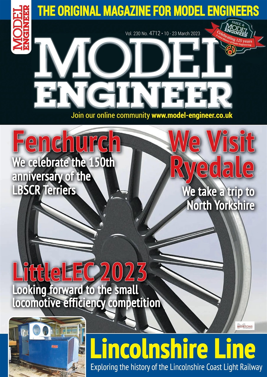 Model Engineer Magazine Issue 4712 Back Issue