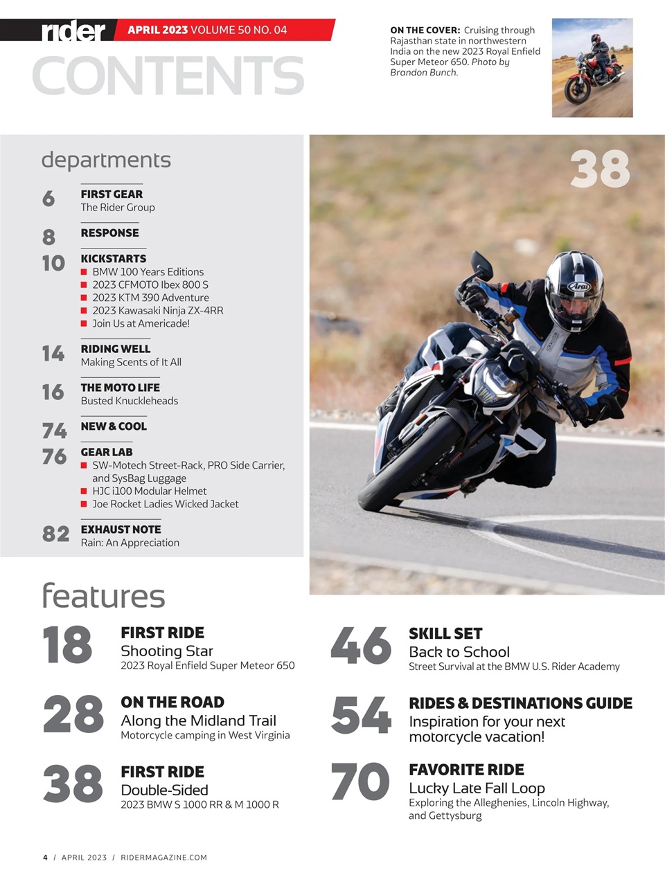 Rider Magazine - April 2023 Back Issue