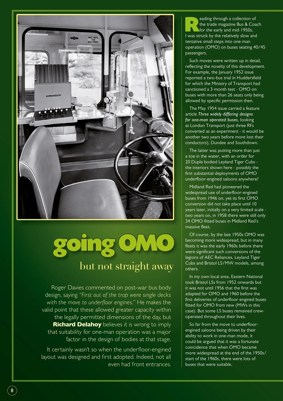 Classic Bus Magazine - Apr/May 2023 (184) Back Issue