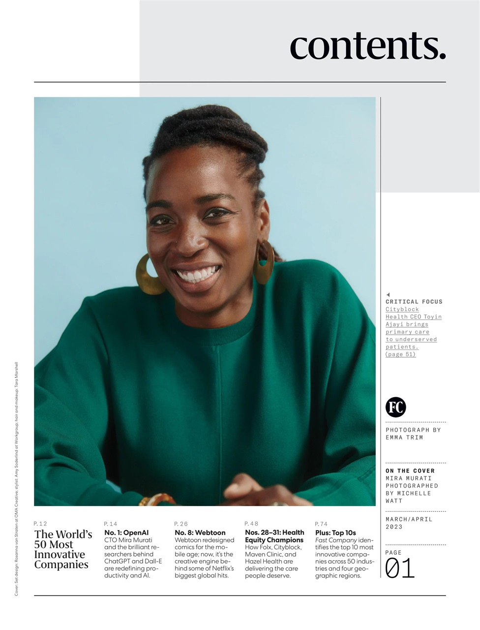 Fast Company Magazine - March / April 2023 Back Issue