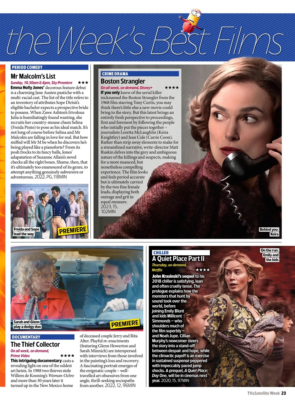 TV & Satellite Week Magazine - 25-Mar-2023 Back Issue