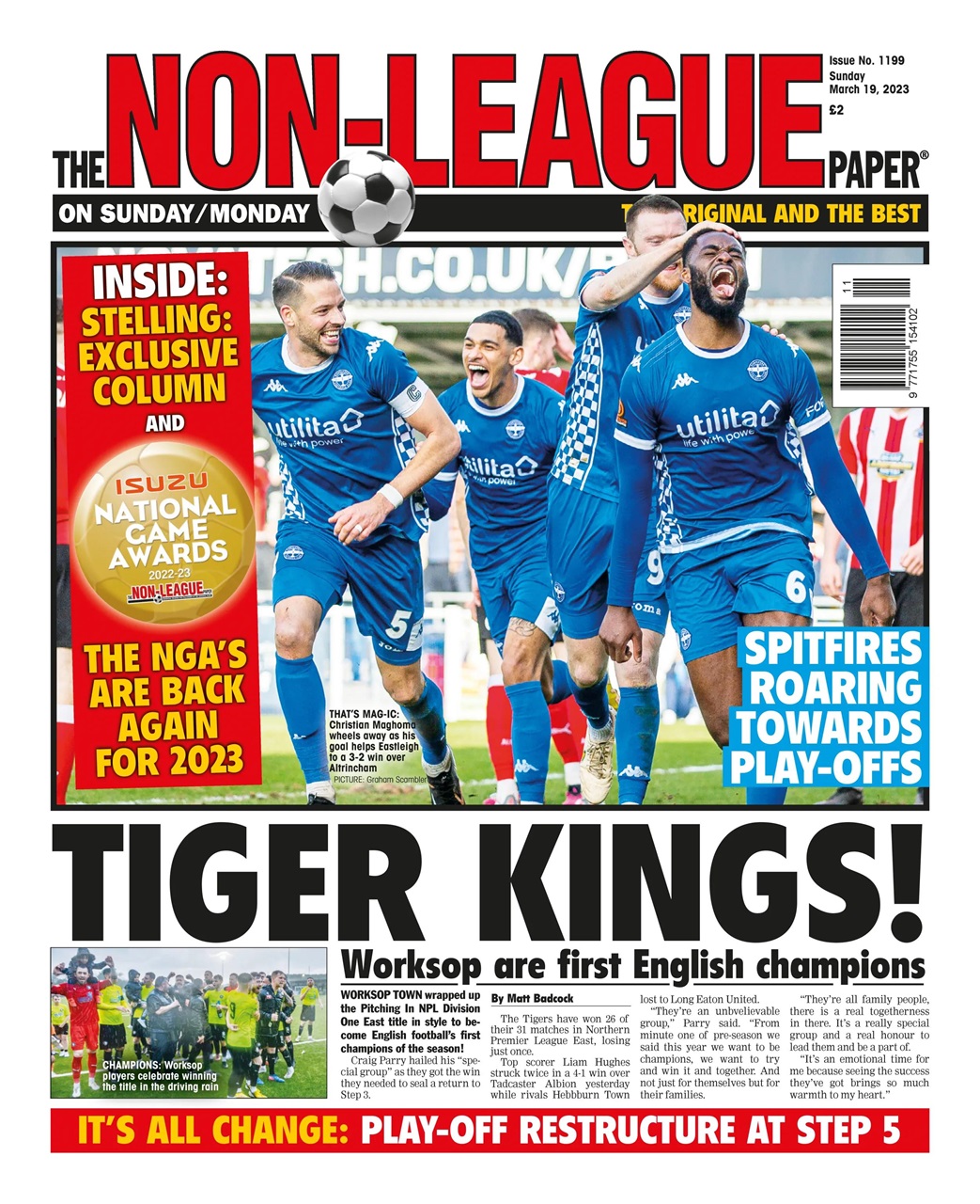 The Non-League Football Paper Magazine - 19-Mar-2023 Back Issue