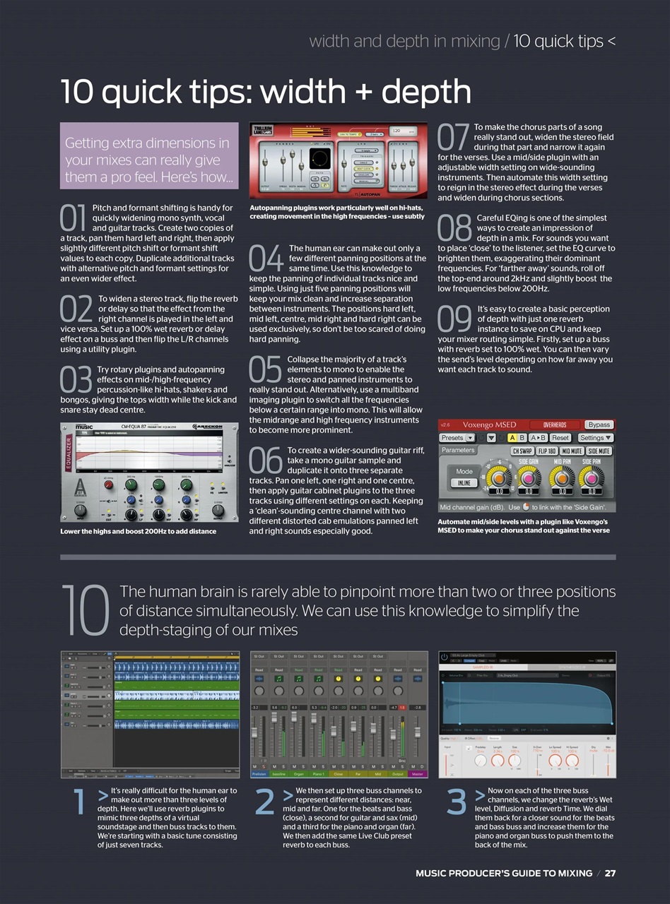 Music Magazine - Music Producer's Guide to Mixing First Edition Back Issue
